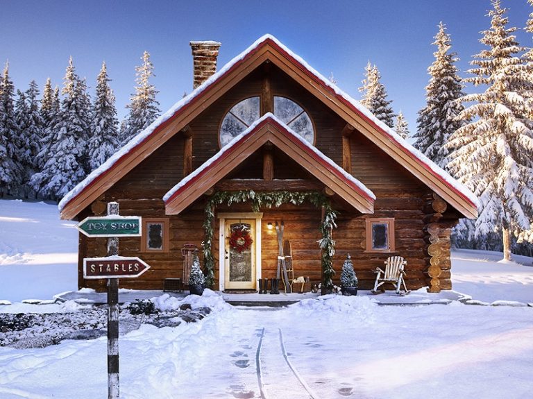 SANTA’S HOUSE, THE NORTH POLE
